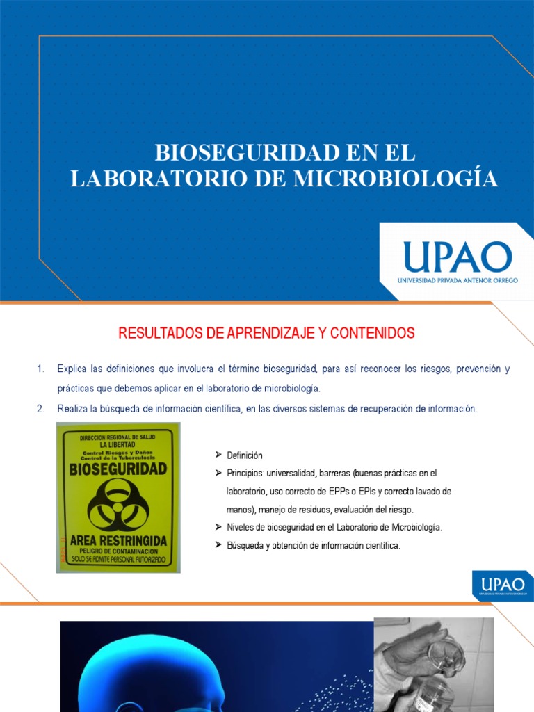 Bioseguridad en El Laboratorio de Microbiología | PDF | Laboratorios | Medicina CLINICA