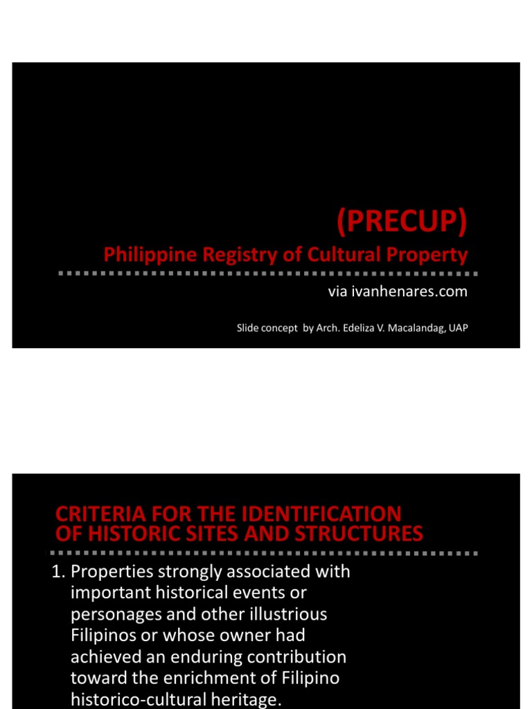 ARCH412 PRECUP (To Be Updated) | PDF | Manila | Philippines