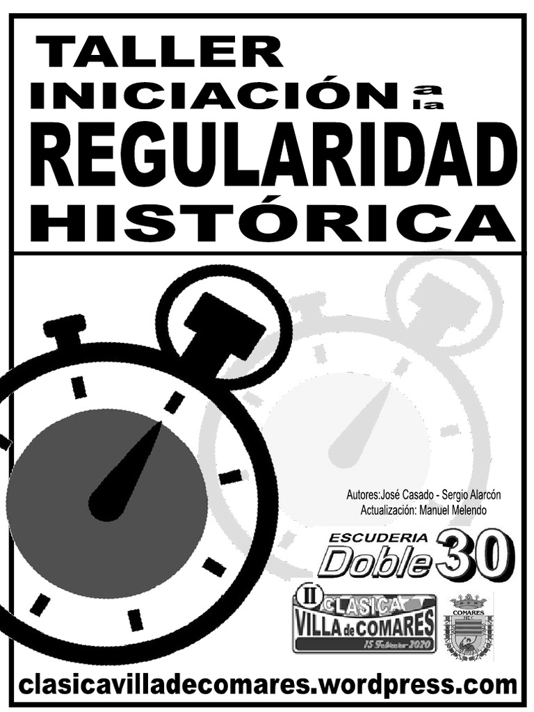 Control de Horarios en Rally de Regularidad | PDF | Medición | Calibración