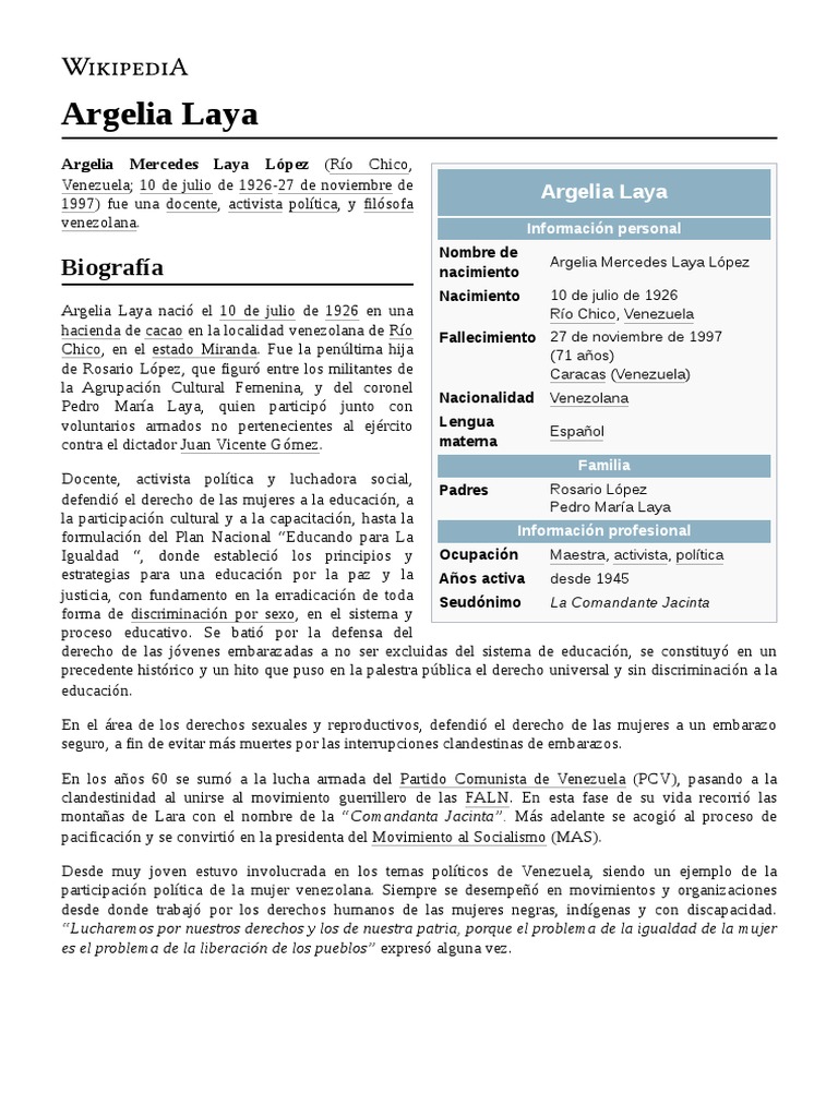 Argelia Laya | PDF