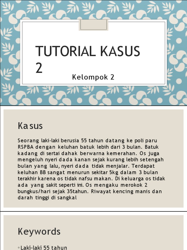Tutorial SP Kasus 2 Kelompok 2-Dikonversi | PDF