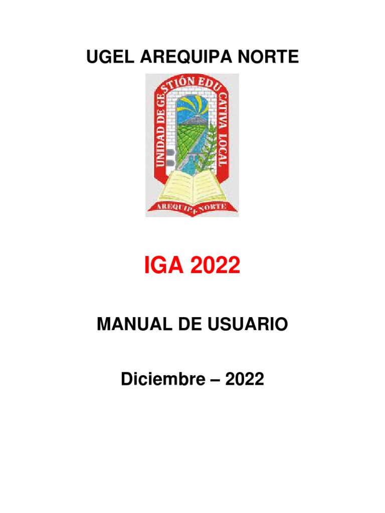 Instructivo Iga 2022 | PDF | Evaluación