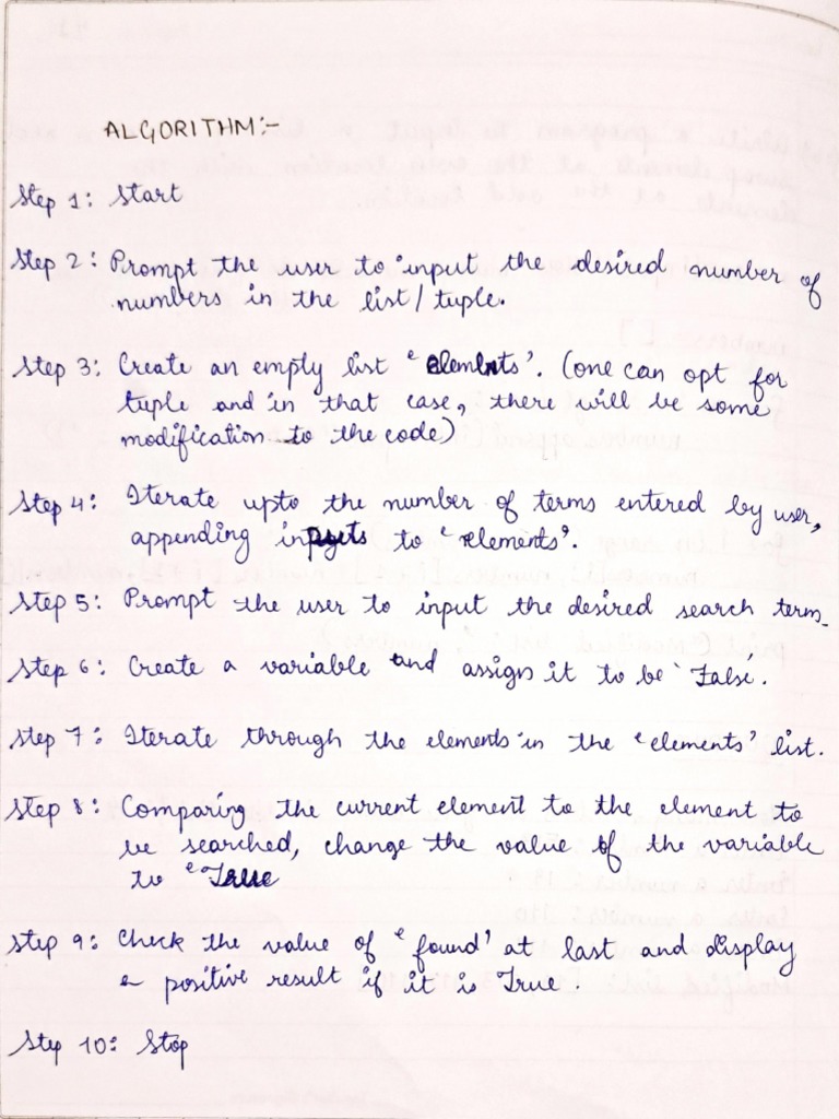 Comp Practical Part 5 | PDF