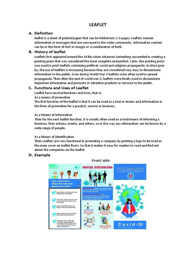 Leaflet Bsel | PDF | Printing Press | Printing