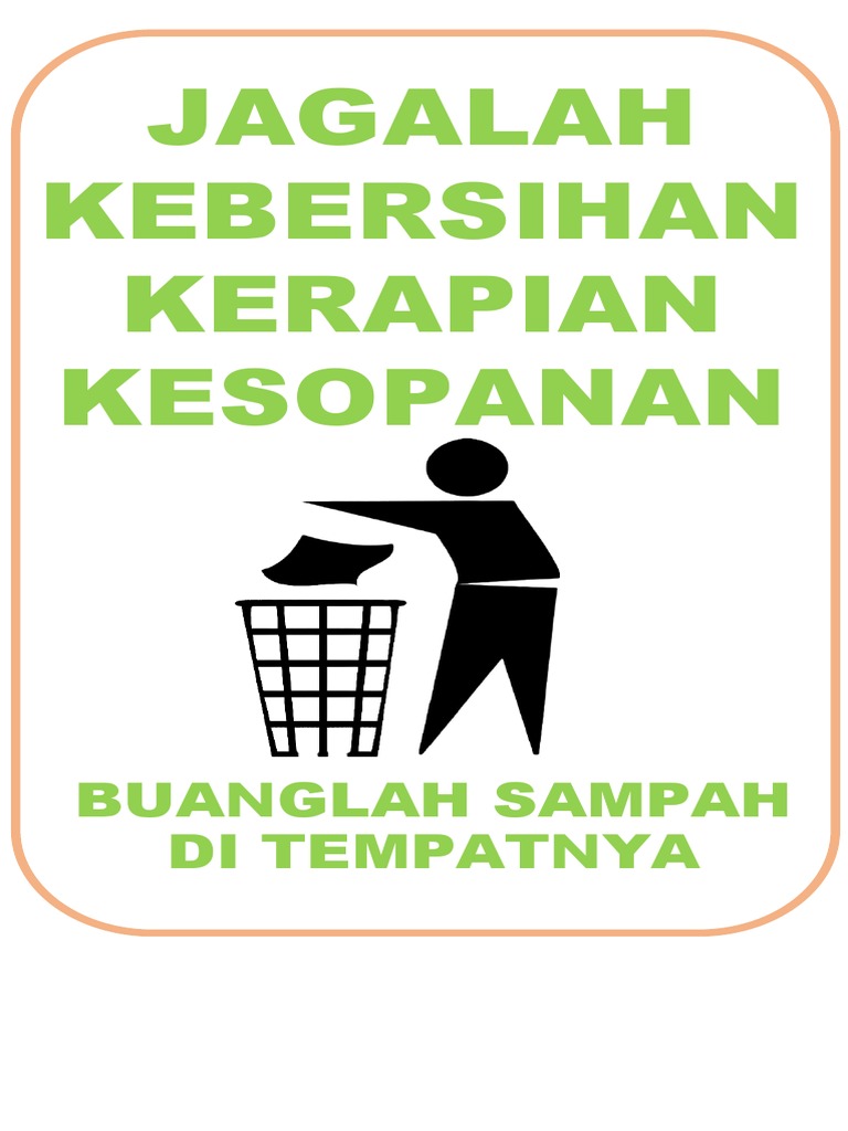 Jagalah Kebersihan | PDF