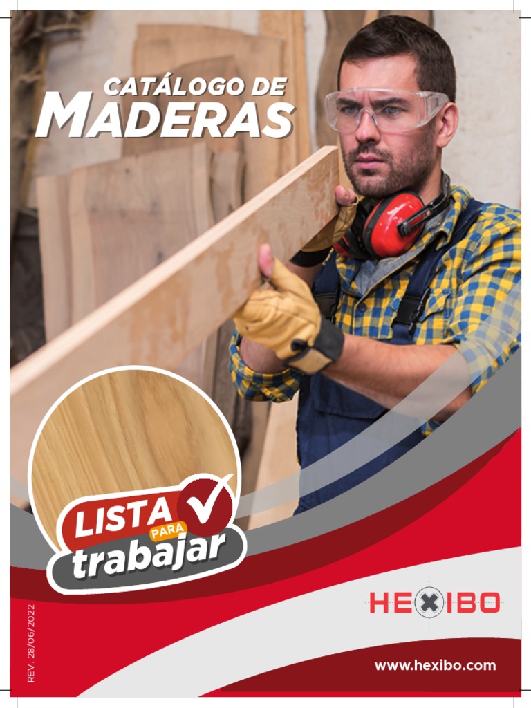 Catalogo de Maderas Hexibo Rev.280620222 | PDF | Materiales ...