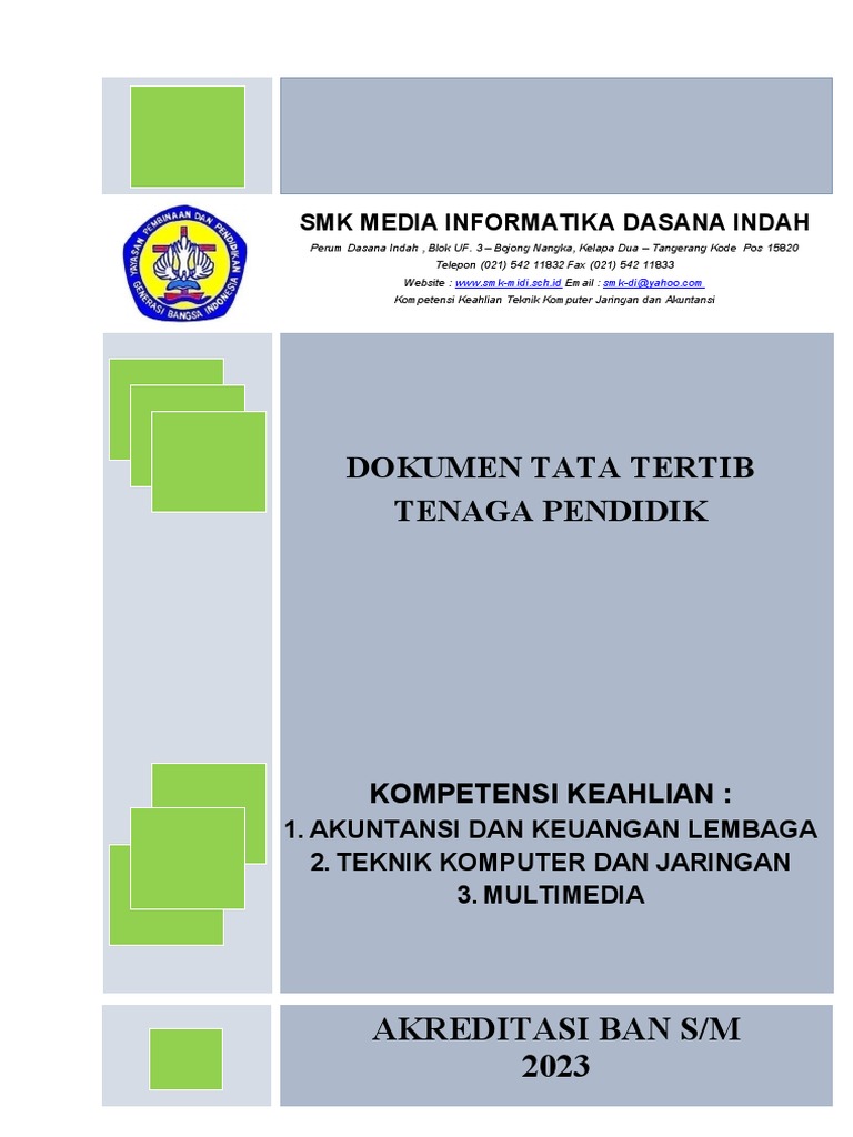 Dokumen Tata Tertib Tenaga Pendidik | PDF | Karier & Perkembangan