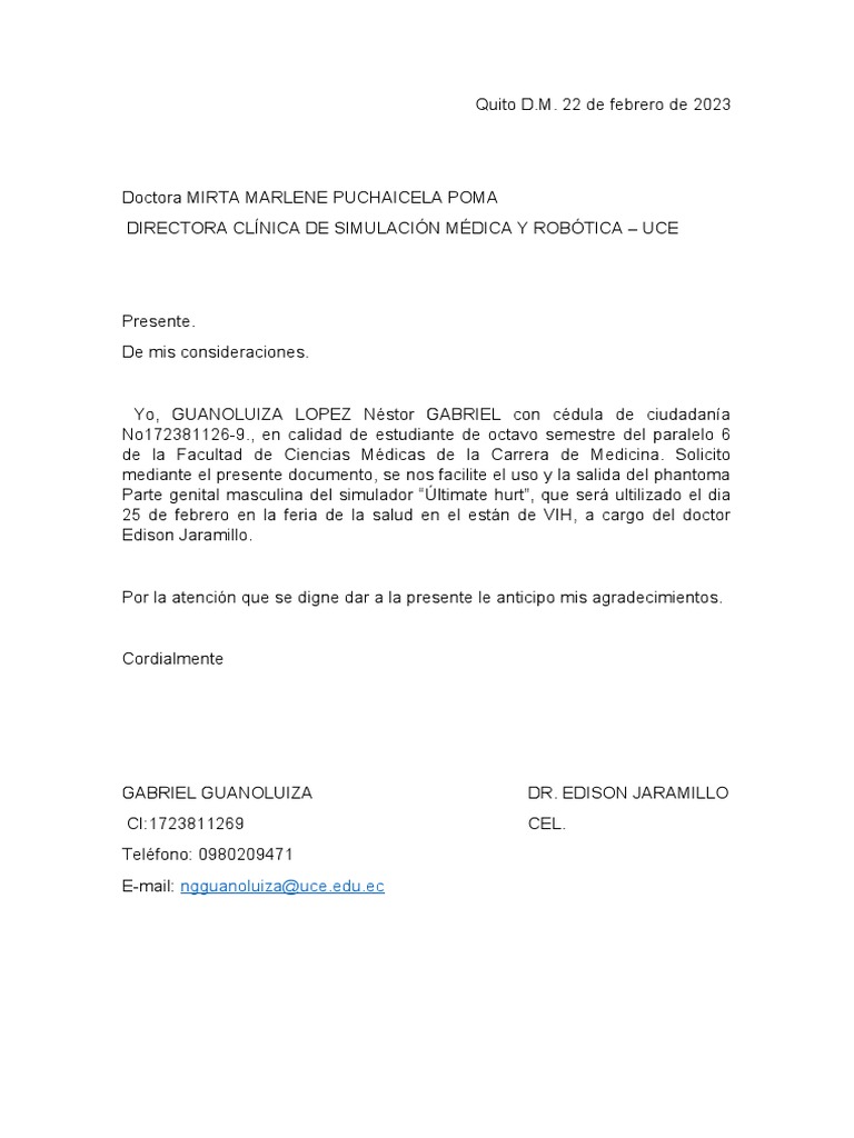 Solicitud Casa Abierta | PDF