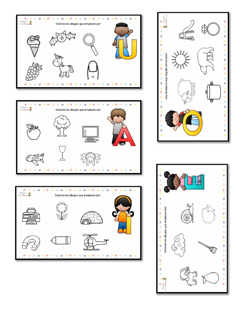 Conciencia Fonologica Vocales | PDF
