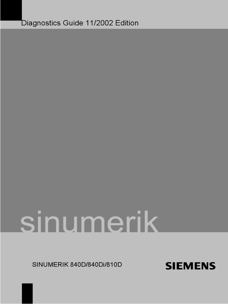 Sinumerik 840d Series | PDF | Programmable Logic Controller | Trademark