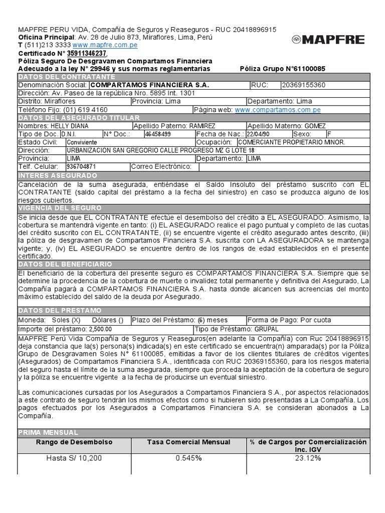 Kit Seguro Exitosas de Garcilazo - Compresspdf | Descargar gratis PDF | Seguro | Reaseguro