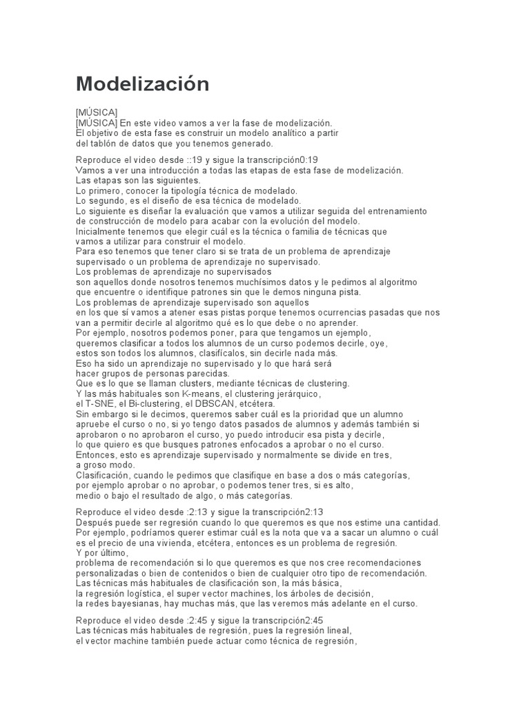 Modelización | PDF | Algoritmos | Función (Matemáticas)