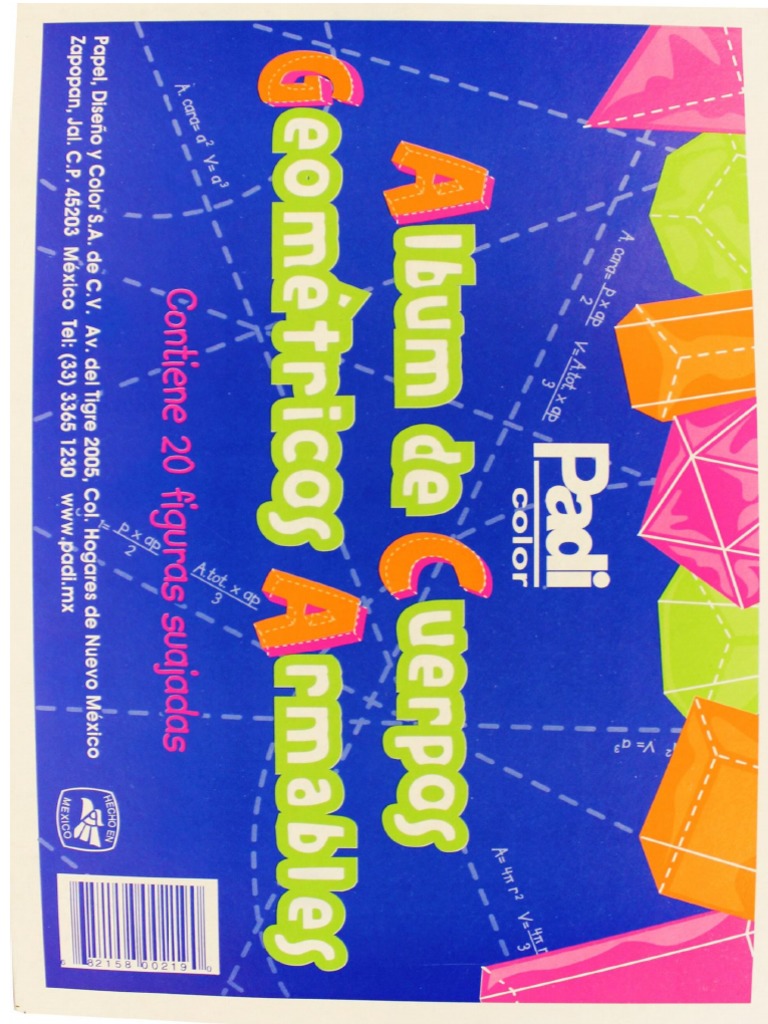 Album de Cuerpos Geometricos | PDF