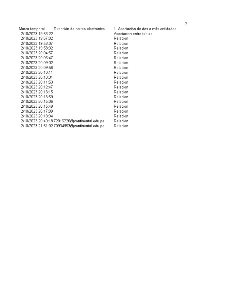 Examen Teorico (Respuestas) FD | PDF | Conjunto (Matemáticas) | Bases de datos