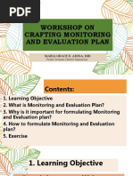 Monitoring & Evaluation (M&E) Framework Example: Indicator Baseline ...