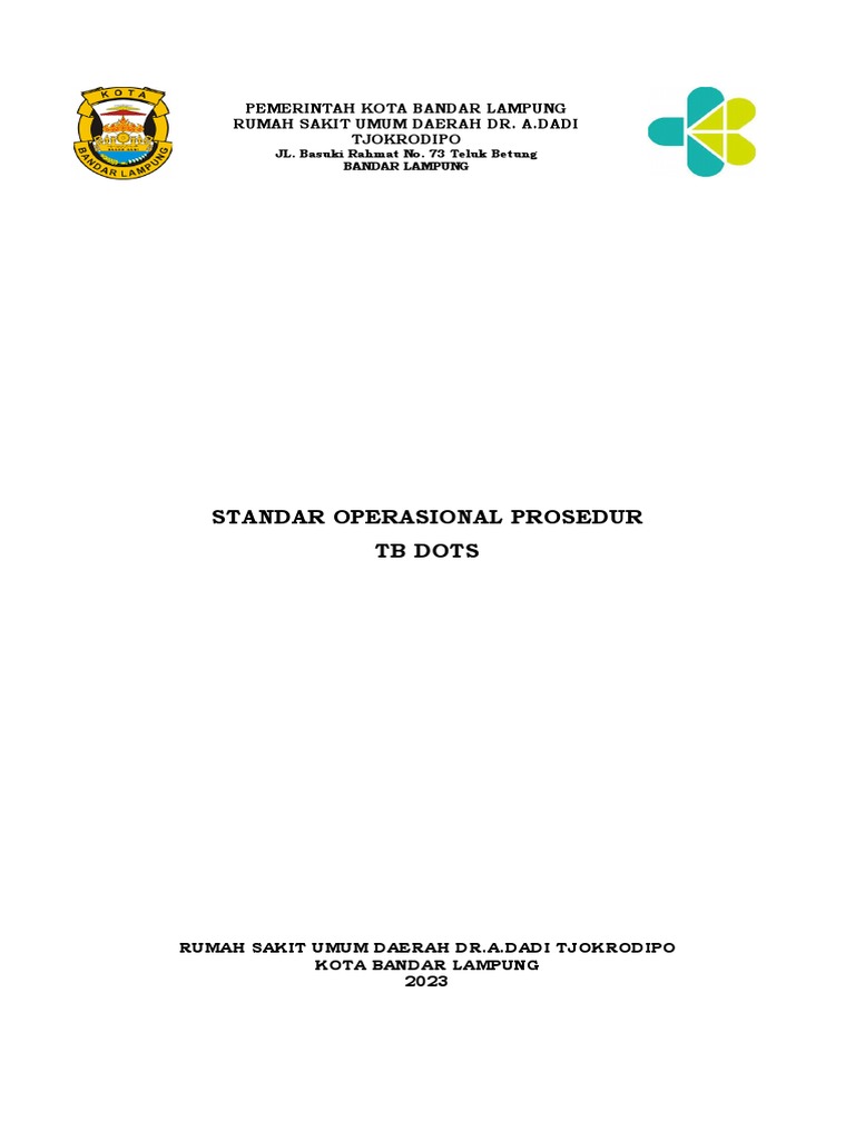 Sop TB Dots | PDF
