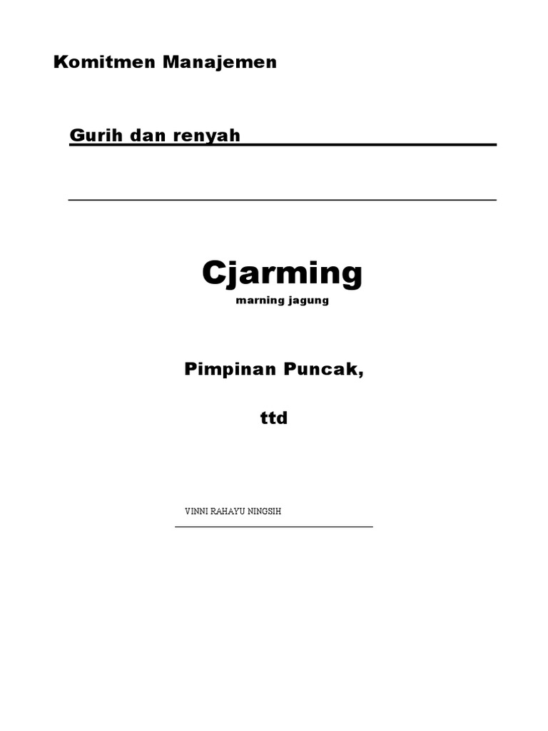 Contoh Desain GMP 2 | PDF