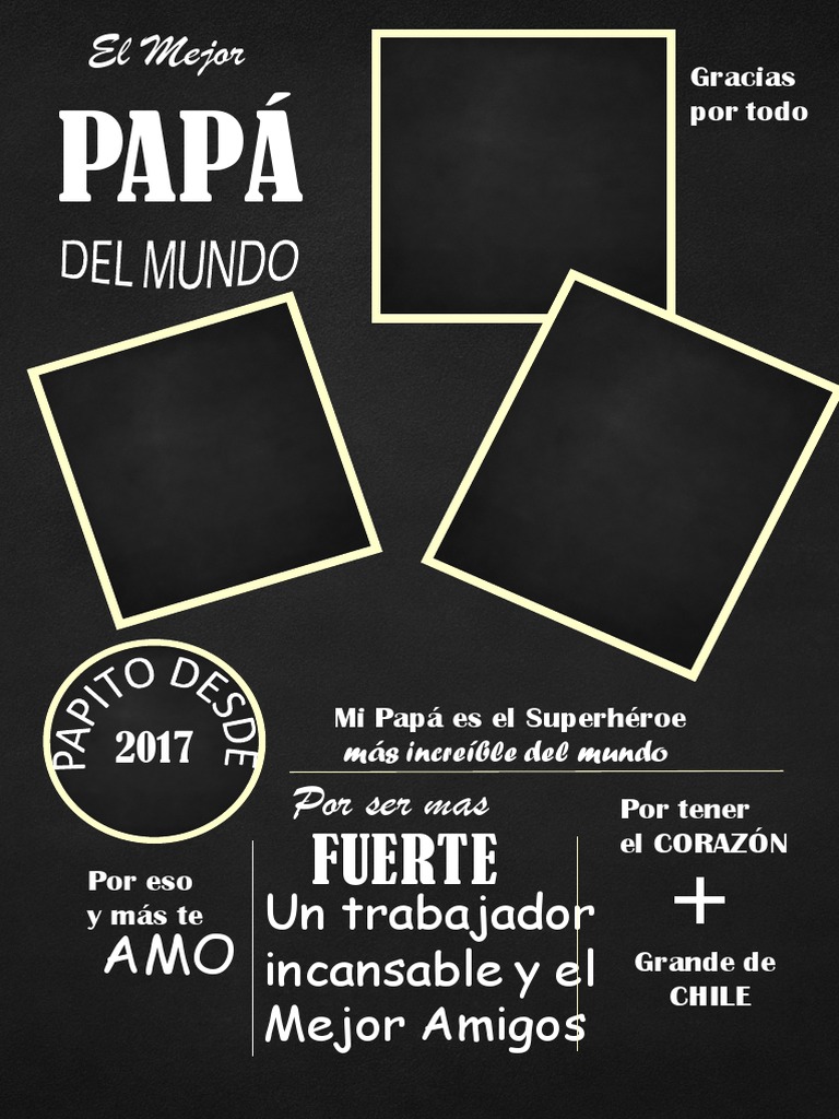 Cuadros Dia Del Padre Pptx Versión 1 Pdf
