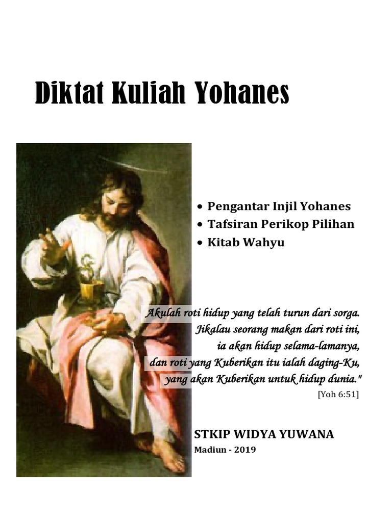 Pengantar Injil Yohanes dan Penulisnya | PDF | Agama & Spiritualitas