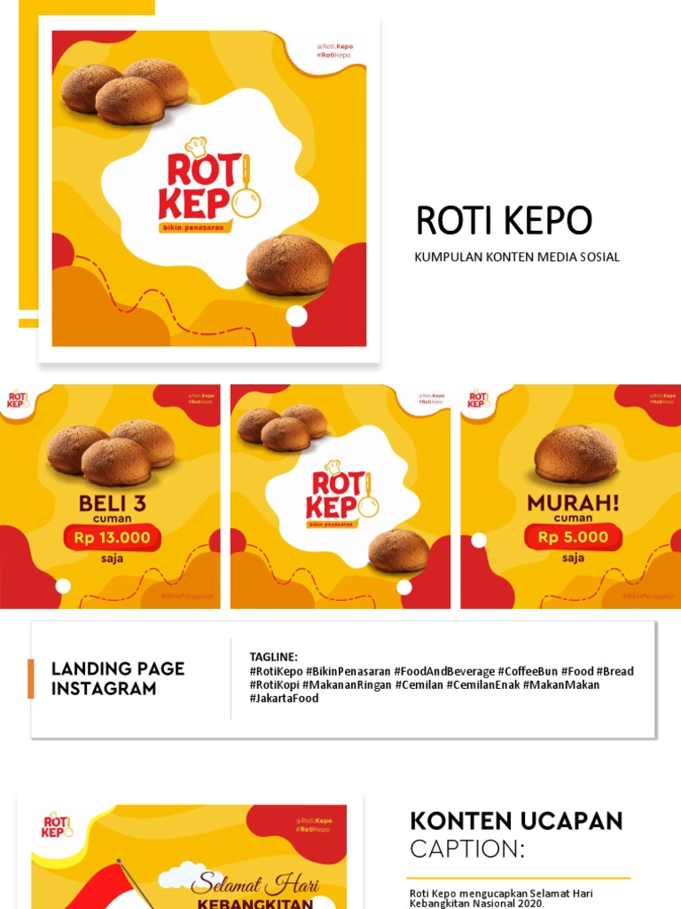 Konten Roti Kepo - MAY | PDF