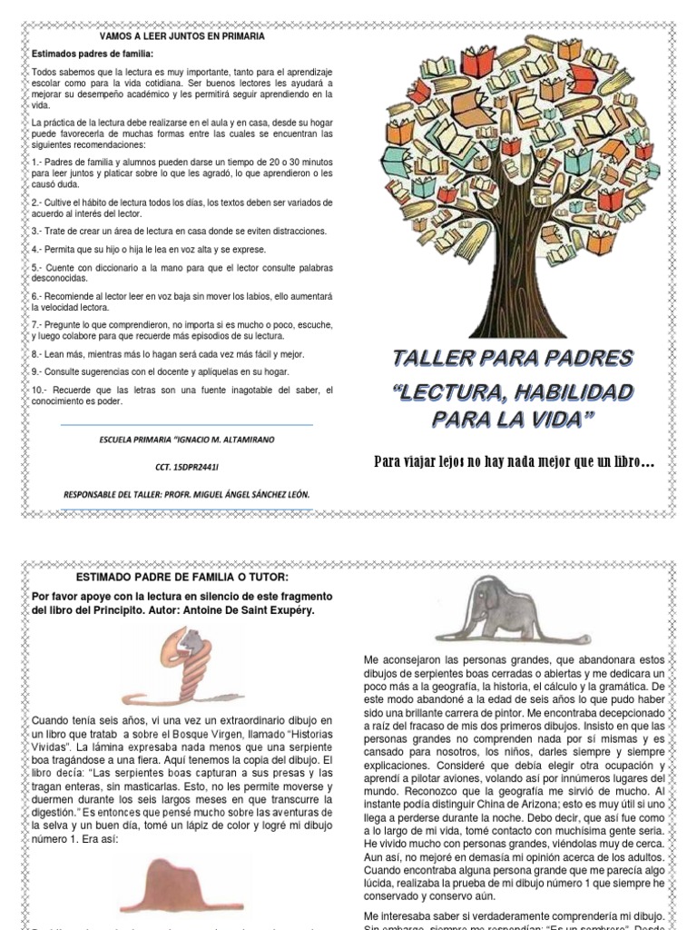 Vamos A Leer Juntos en Primaria | PDF