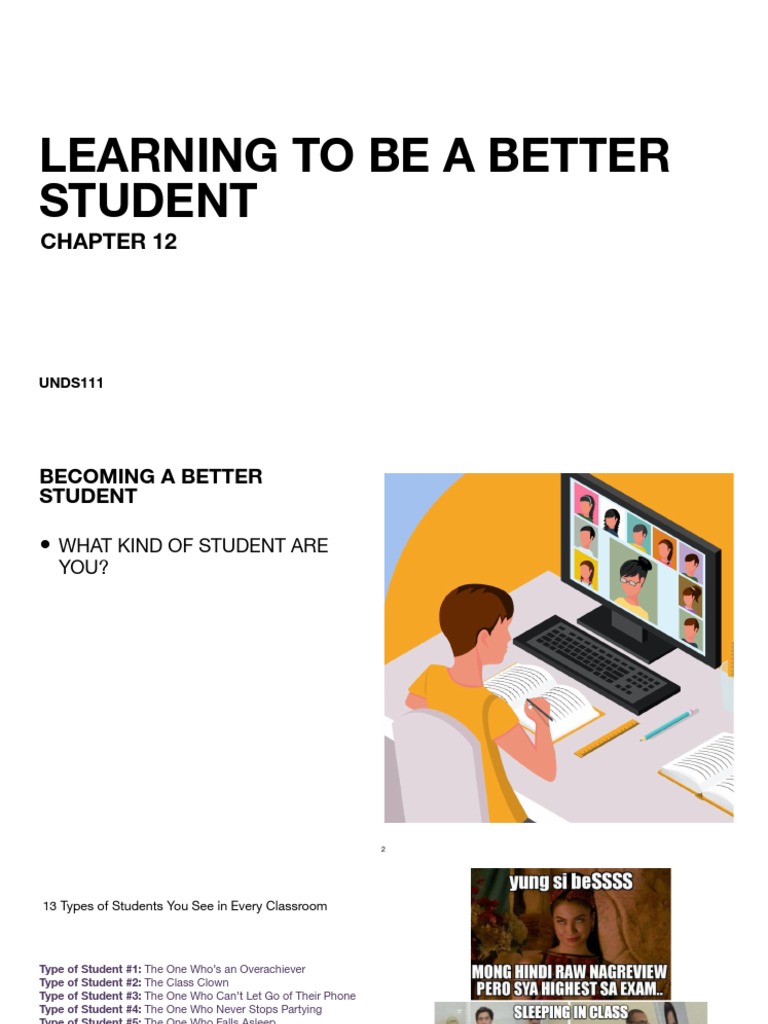 Becoming A Better Student | PDF
