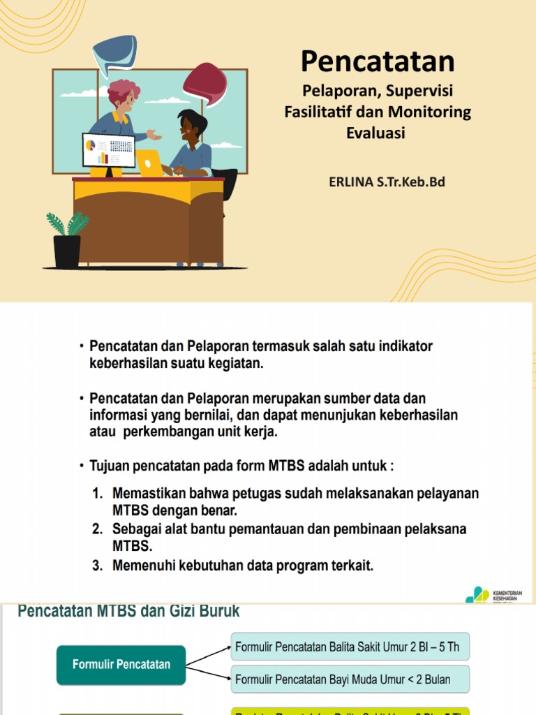 Pencatatan Dan Pelaporan MTBS (Autosaved) | PDF