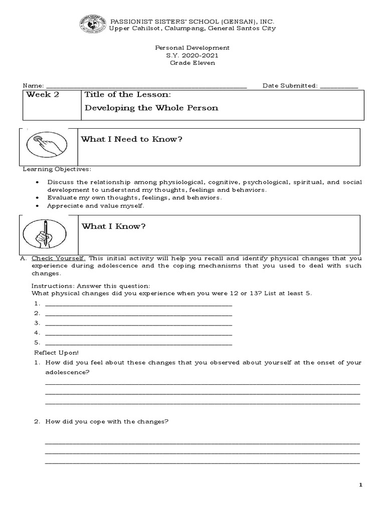 Perdev 2 | PDF | Attitude (Psychology) | Emotions