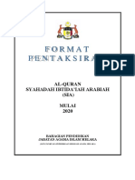 Contoh Set Latihan PSRA 2025 | PDF