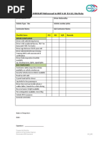 Daily Inspection Checklist For Diesel Tanker | PDF