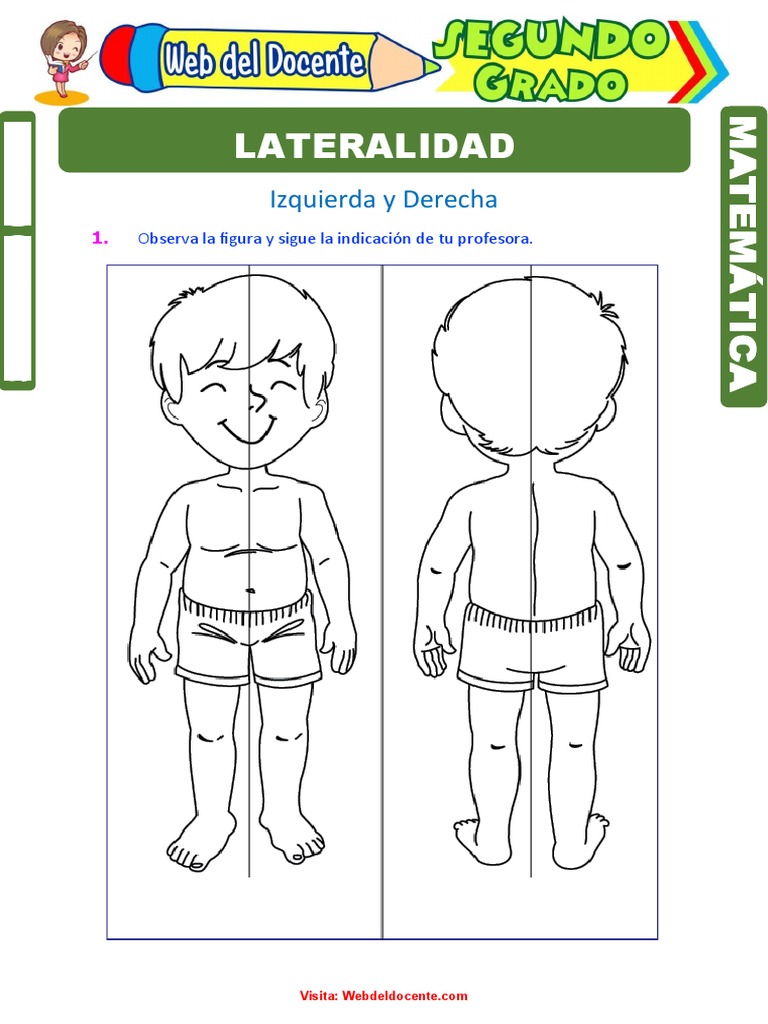 Lateralidad para Segundo Grado de Primaria | PDF