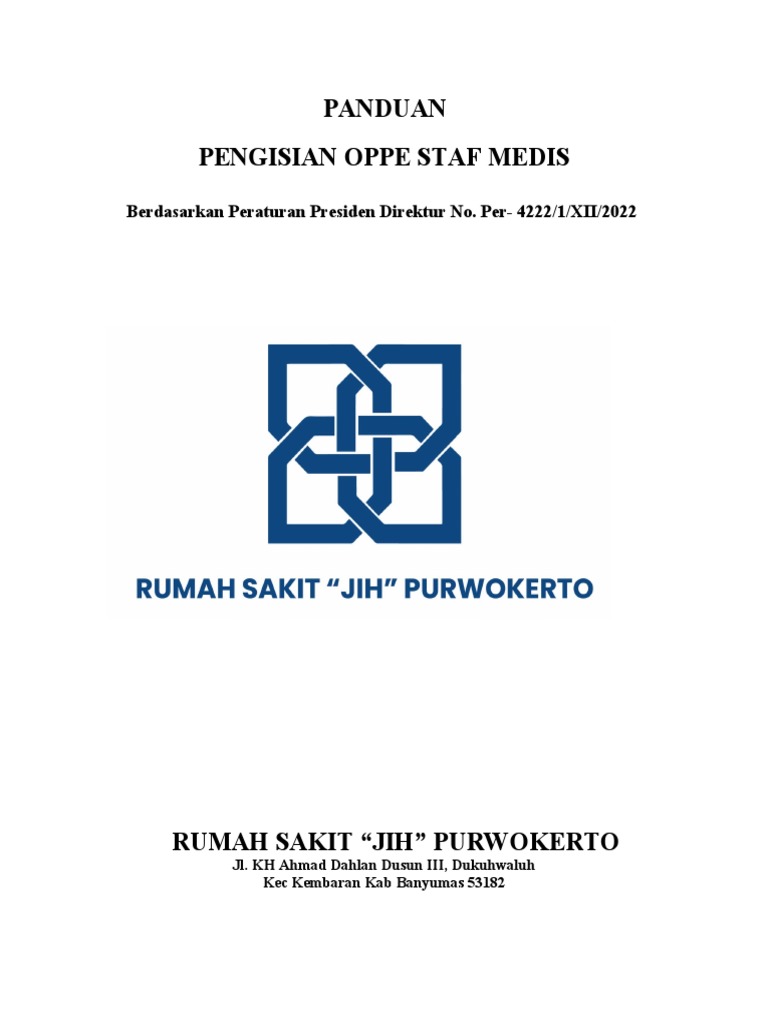 Panduan OPPE Staf Medis | PDF | Karier & Perkembangan | Bisnis