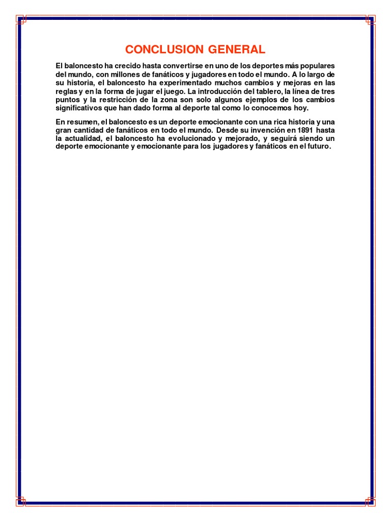 Conclusion General | PDF