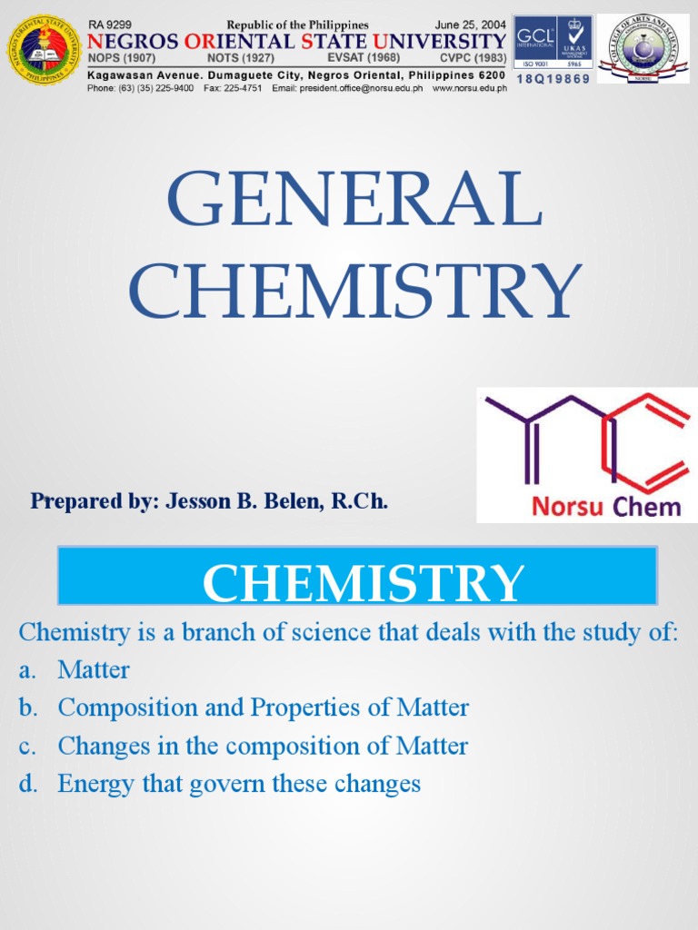 General Chemistry | PDF | Significant Figures | Experiment