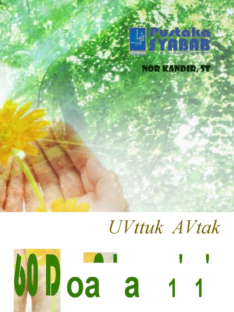 60 Doa Adab Pilihan Anak | PDF