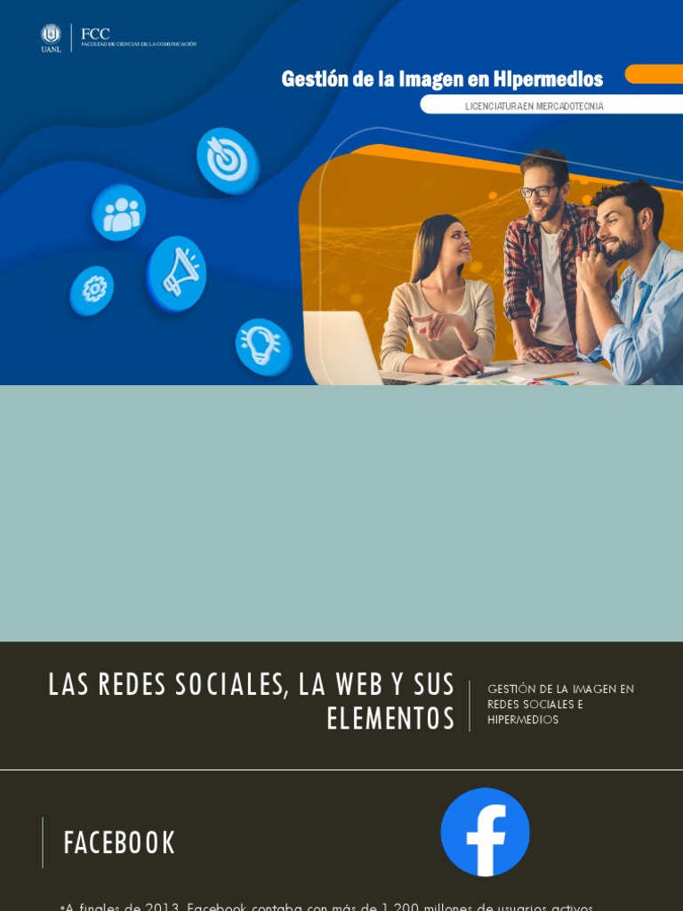 Las Redes Sociales La Web y Sus Elementos | PDF