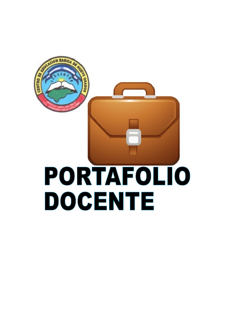 Portafolio 2015 Portadas | PDF | Maestros | Educación primaria