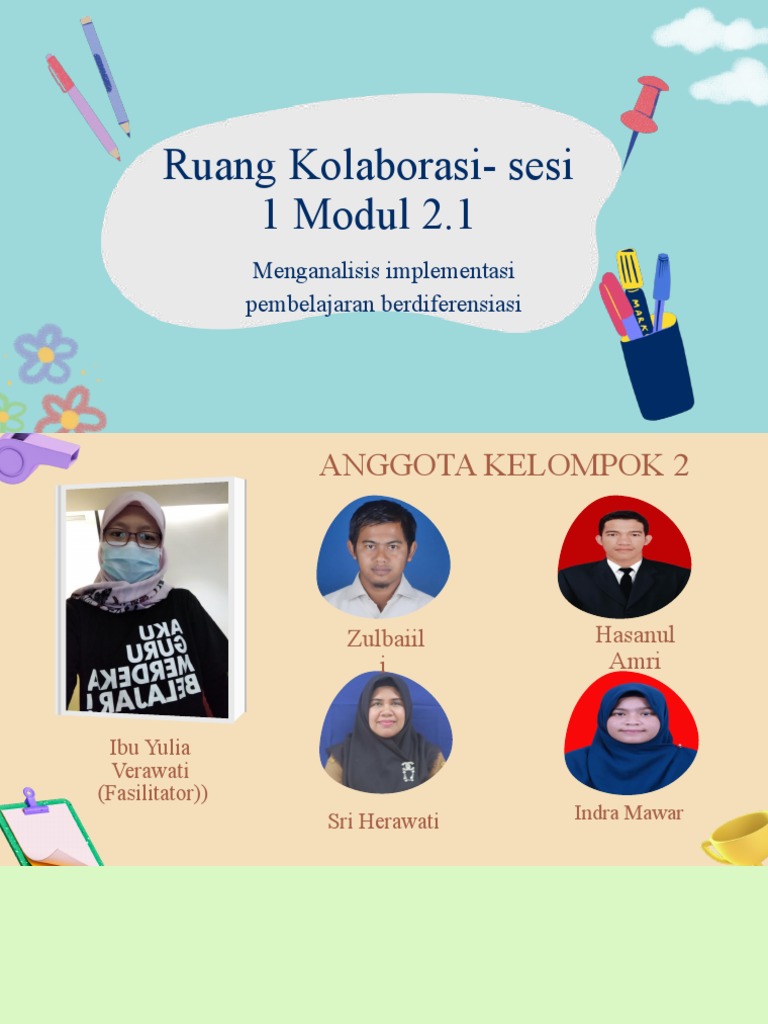 PPT Ruang Kolaborasi Modul 2.1 | PDF
