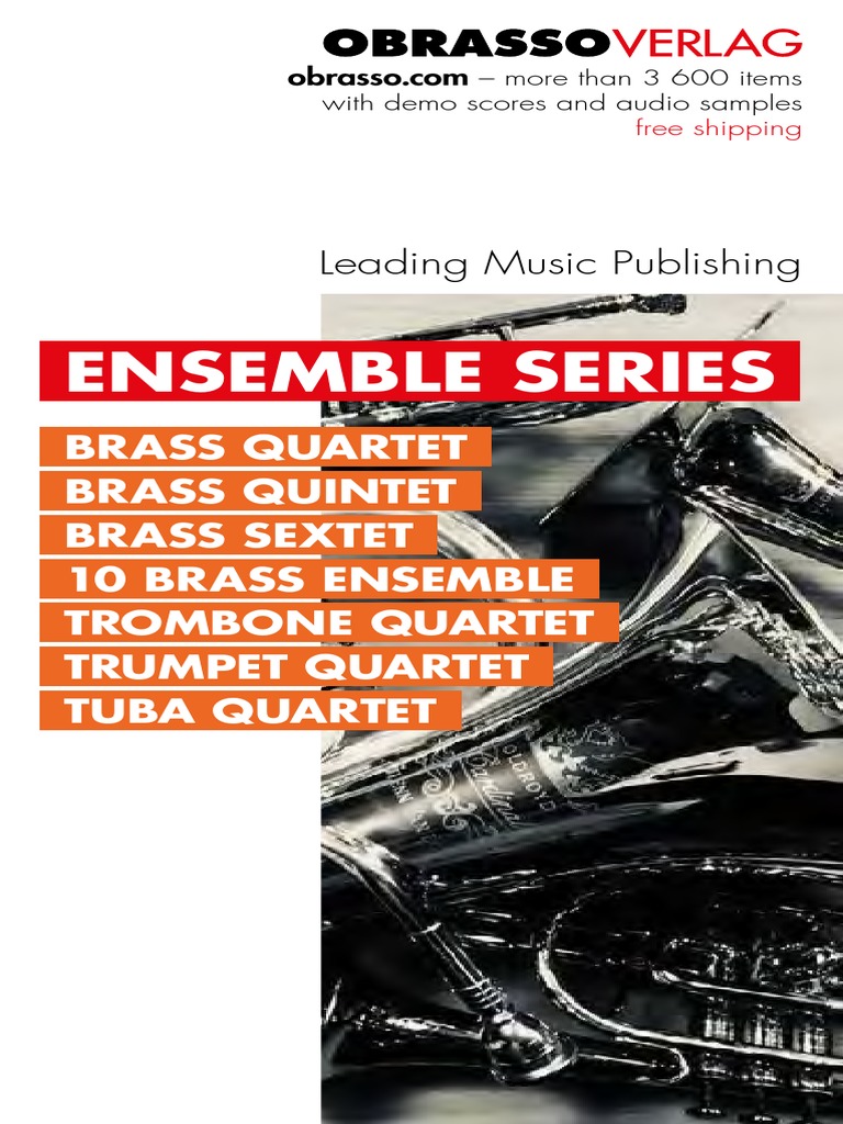 Brass Ensemble Serie 2021 | PDF | Trombone | Clef