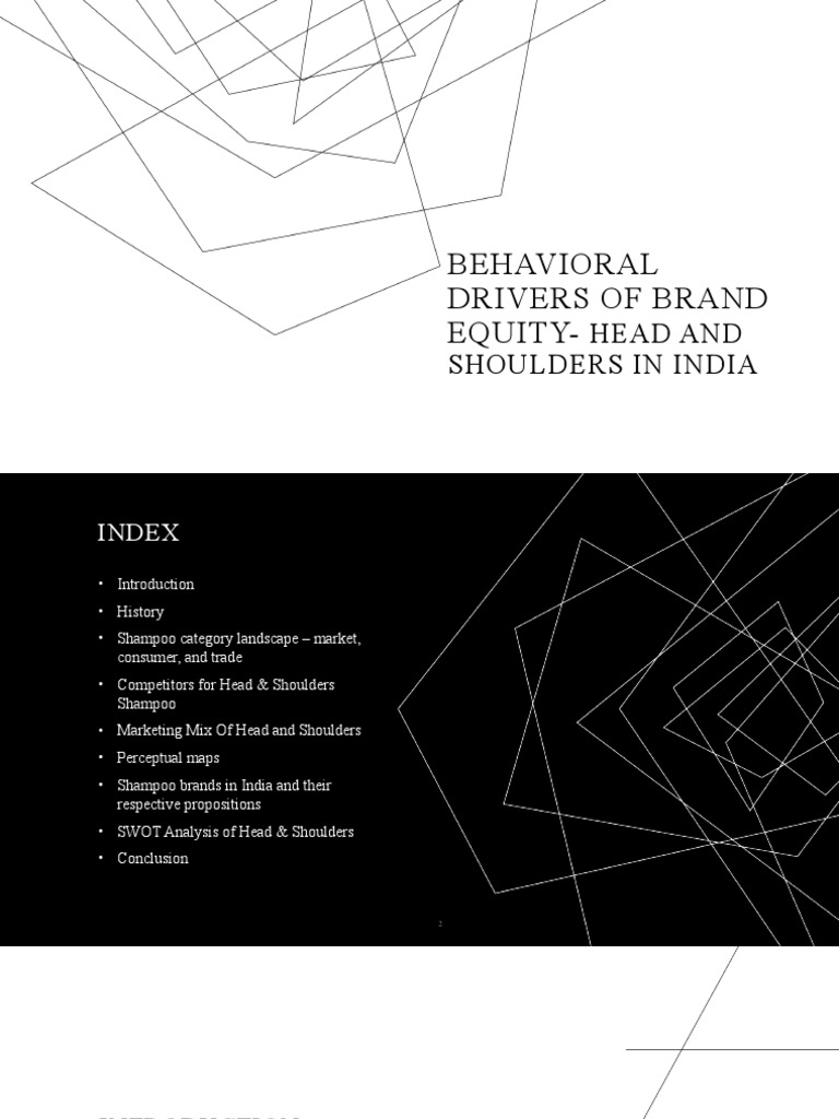 Behavioral Drivers of Brand Equity - Head and Shoulders | PDF | Brand ...
