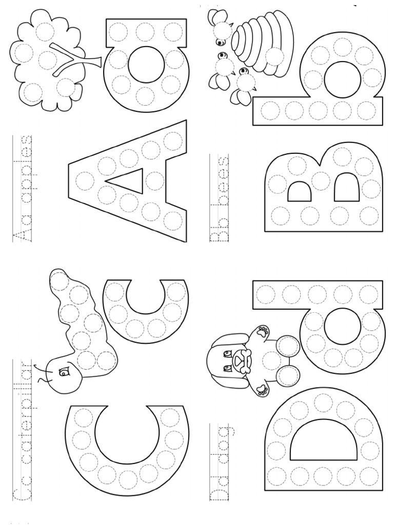 Letter Dots | PDF
