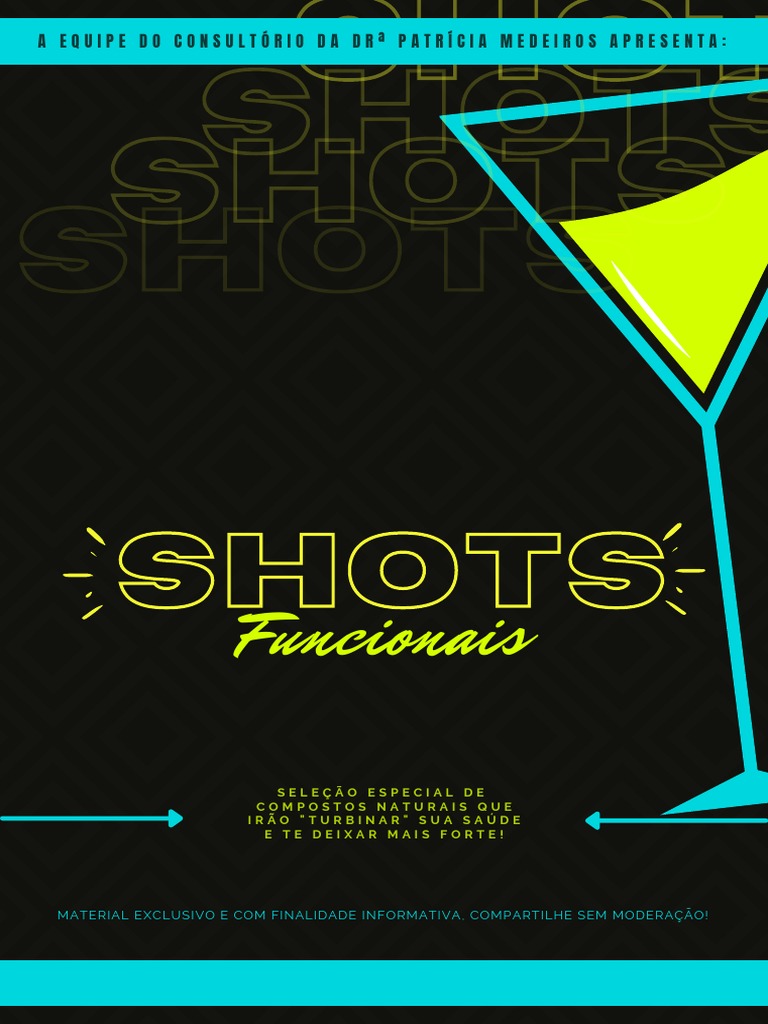 Ebook Shots Funcionais Aula 03 | PDF | Bem-estar | Estilo de vida