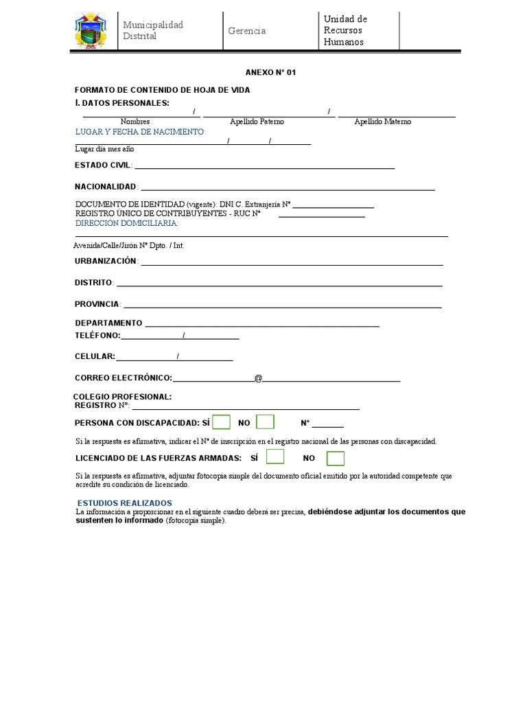 Anexo Cas #001-2023-MDS PDF | PDF