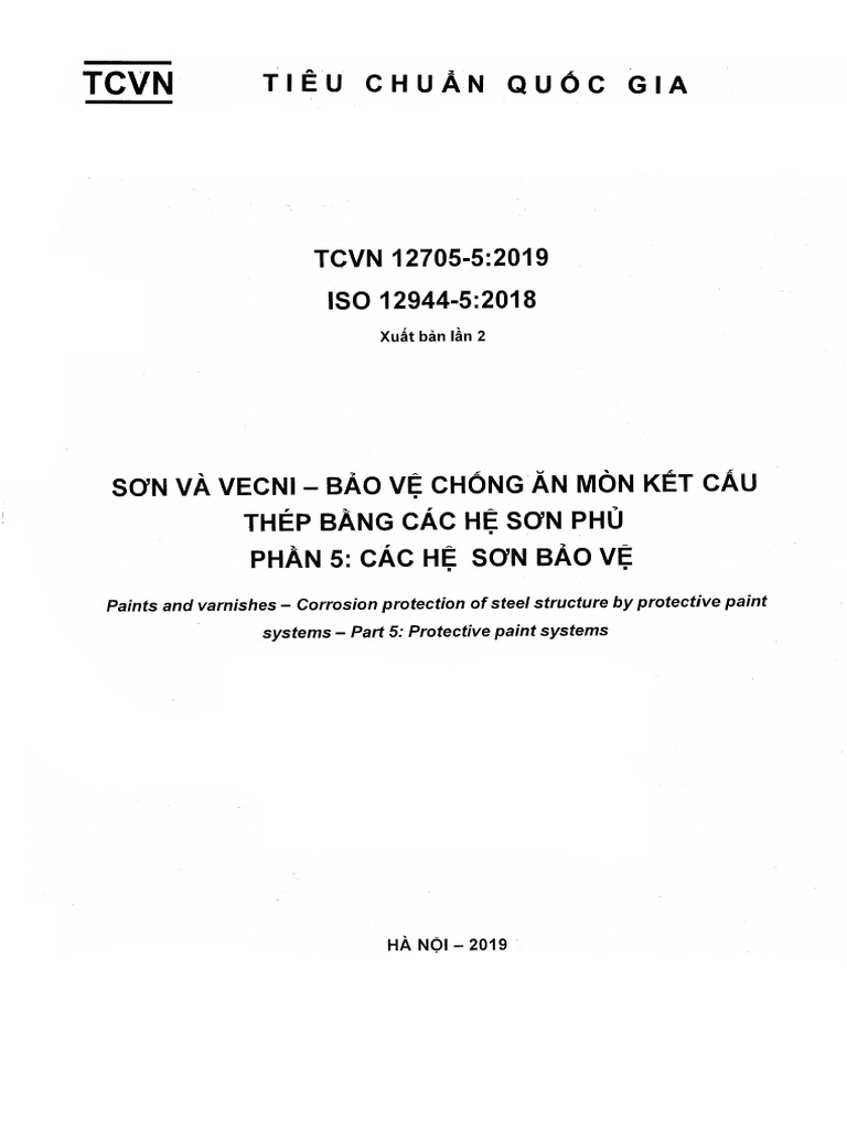 Tieu Chuan Viet Nam TCVN 12705 5 2019 Bo Khoa Hoc Va Cong Nghe | PDF