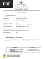 SSG Project Proposal - Teacher's Day | PDF | Behavior Modification ...