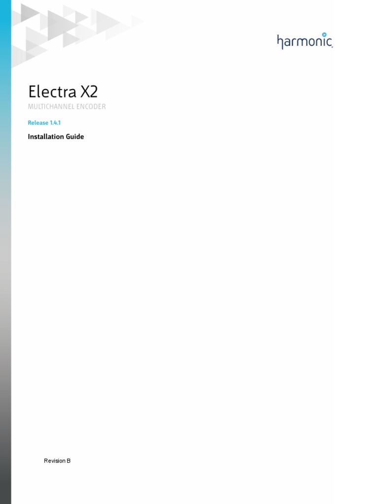 Electra X2 1 4 1 InstallGuide RevB | PDF | License | Computing