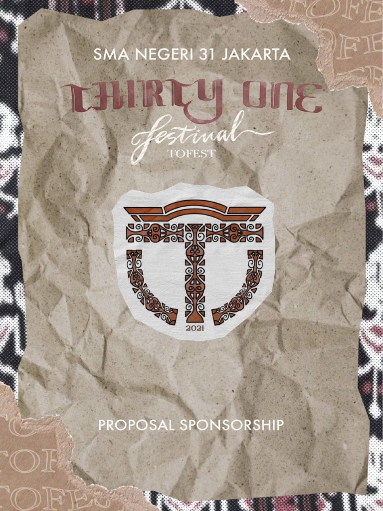 Proposal Sponsorship Tofest | PDF