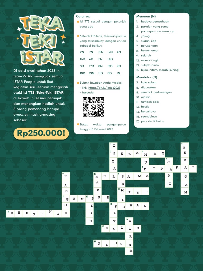 LINTAS Vol. 21 - TTS (Teka Teki iSTAR) | PDF