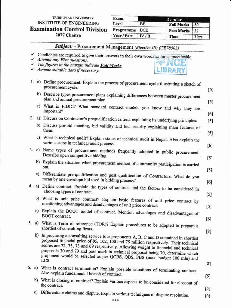Procurement Management | PDF | Procurement | Corporate Jargon