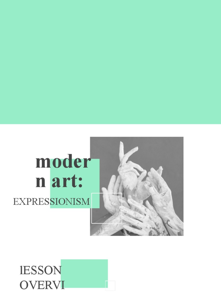 Expresionism | PDF | Expressionism | Style